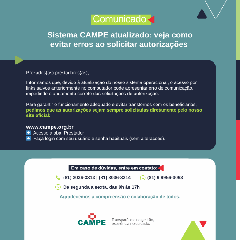 Faça Parte - CAMPE - Caixa de Assistência dos Magistrados de Pernambuco