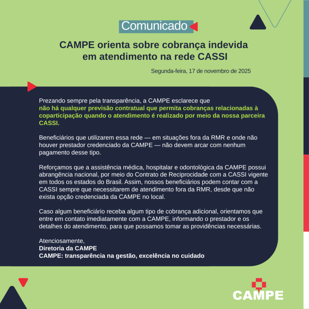 Portal do Beneficiário - CAMPE - Caixa de Assistência dos Magistrados ...